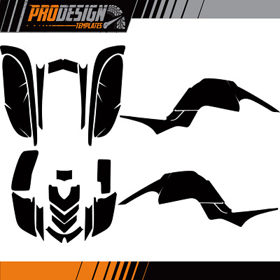 Yamaha Raptor 660 660r ATV quad vector graphics kit template stencil ...