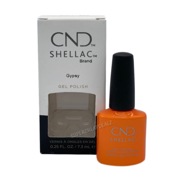 CND Shellac UV LED Gel Color Coats Nail Polish 7.3ml / 0.25oz CHOOSE ...