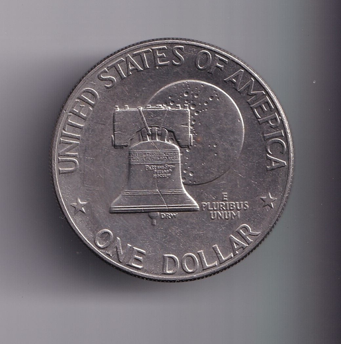 UNITED STATES: 1776 - 1976 D ONE DOLLAR ($1) EISHEHOWER LIBERTY BELL ...