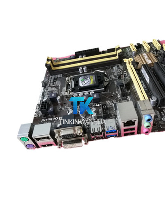 FOR ASUS Intel Q87 Motherboard Q87M-E LGA 1150 DDR3 DVI USB3.0 VGA mATX ...