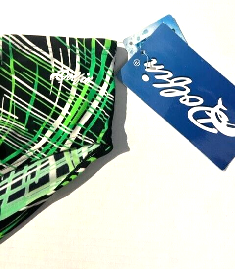 New DOLFIN Mens Swim Brief Swimsuit Green White Print sz 34 Speedo ...