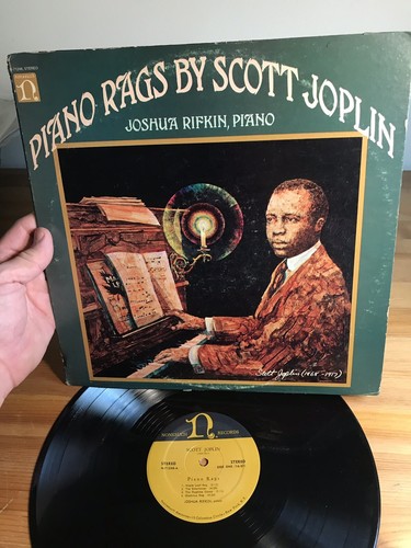 Piano Rags By Scott Joplin Joshua Rifkin Vinyl Record Album Nonesuch | eBay