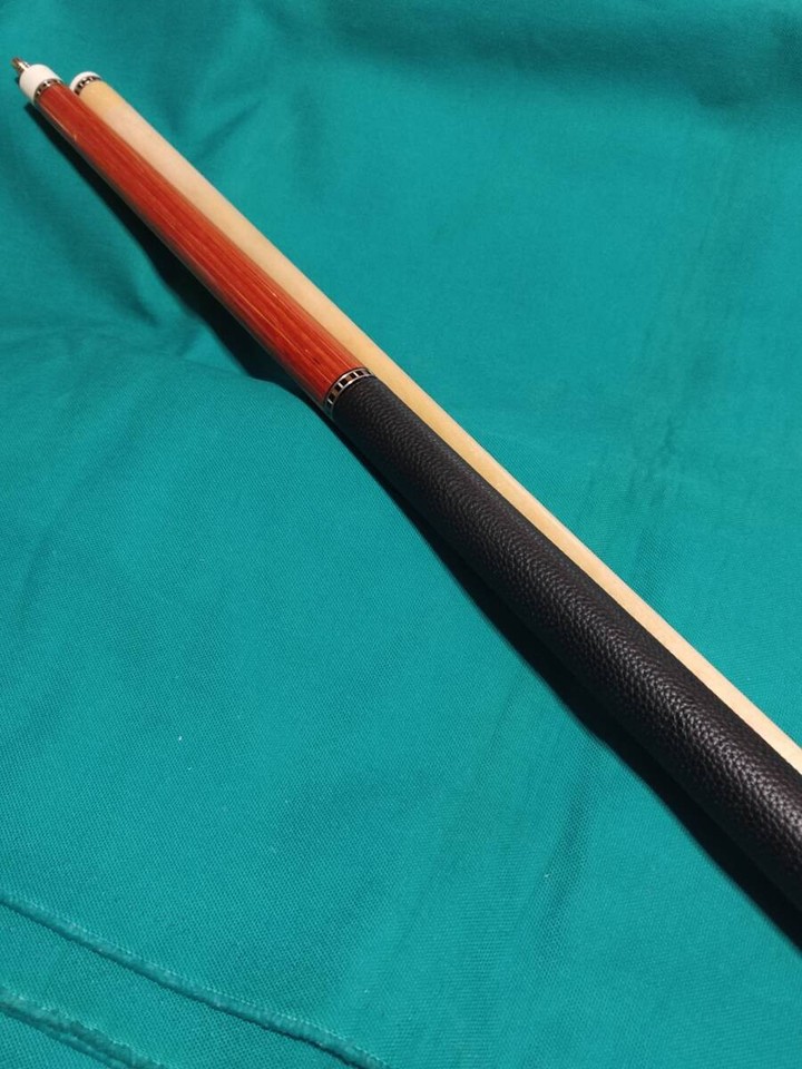 O'MIN Orange Composite Wood Radial Joint Tech Shaft Billiards Pool Cue ...