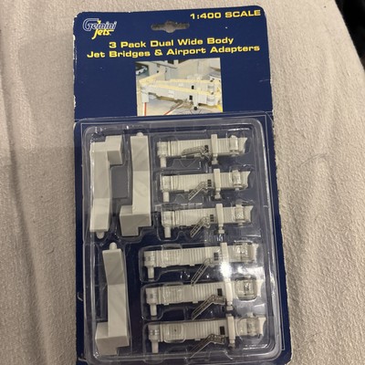 GEMINI JETS GJARBRDG2 1/400 3 X DUAL WIDE BODY JET AIR BRIDGES ...