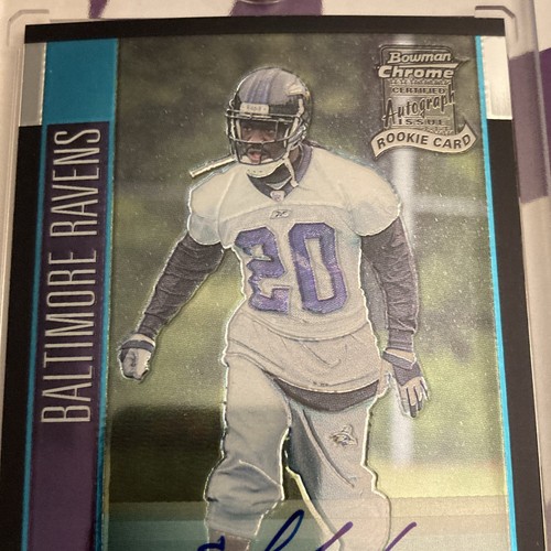 2002 Bowman Chrome Ed Reed Rookie Auto Ravens RARE SSP HOF | eBay