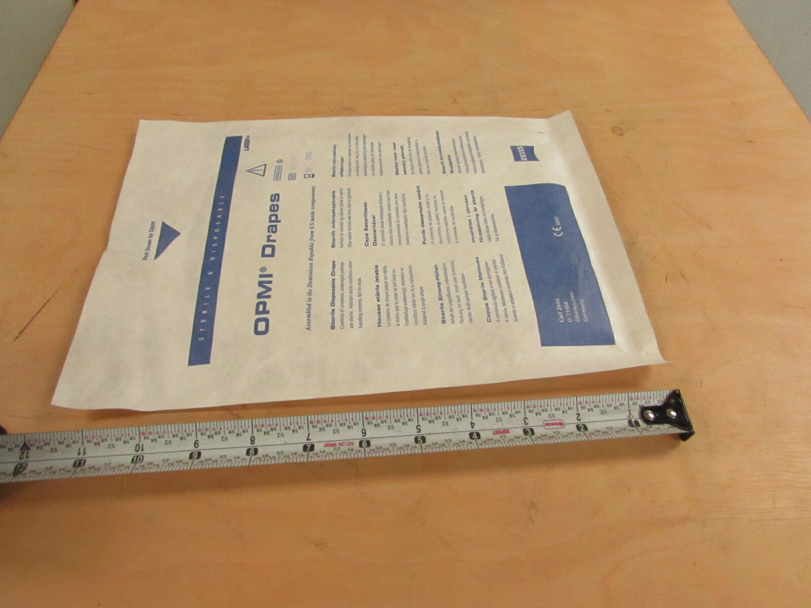 CARL ZEISS REF 326041 OPMI STERILE AND DISPOSABLE LASER DRAPES (BOX OF ...