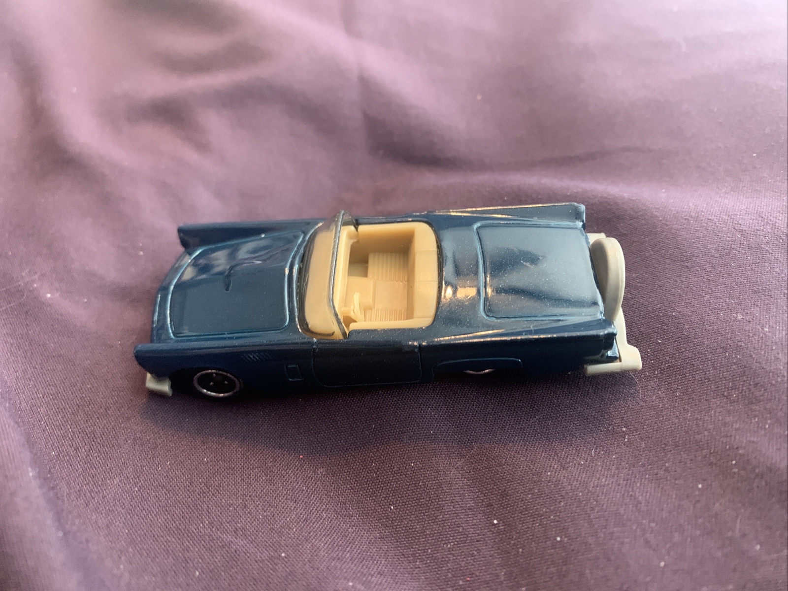 1988 Blue's Clues Dark Blue Matchbox Diecast Car 1957 Thunderbird ...