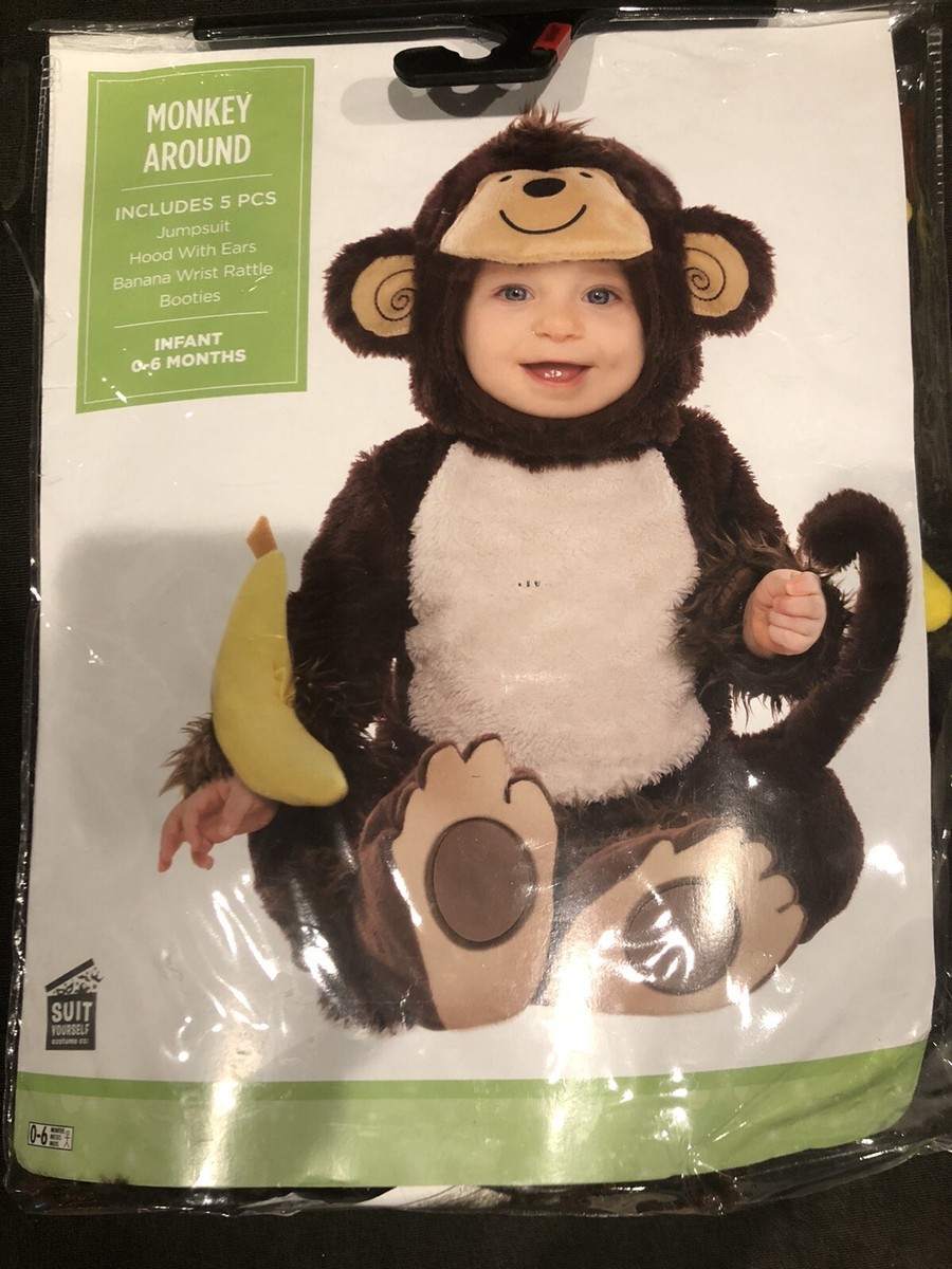 Baby Chimp Costume Monkey Costumes For Halloween Halloween.com