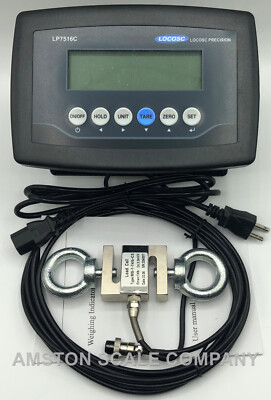 SPRING SHOCK SMASHER COMPRESSION SCALE 150 LB S-TYPE LOAD CELL & LCD ...