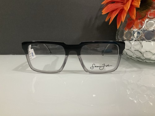 Sean John SJO 5167 001 Black Crystal Eyeglass Frames 55 20 155 | eBay