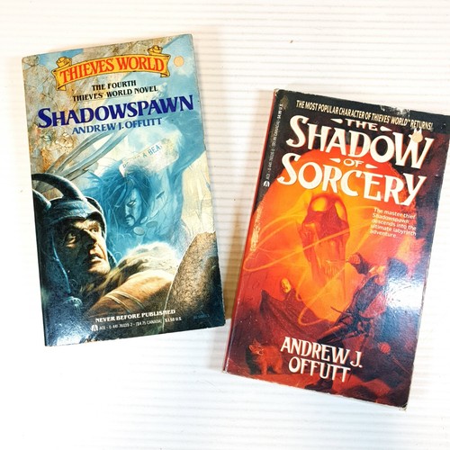 2 x Andrew J. Offutt fantasy PB Books: Shadowspawn + The Shadow of ...