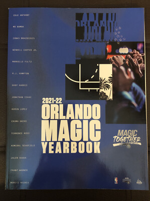 2021-22 ORLANDO MAGIC YEARBOOK NBA BASKETBALL 104 PAGES | eBay