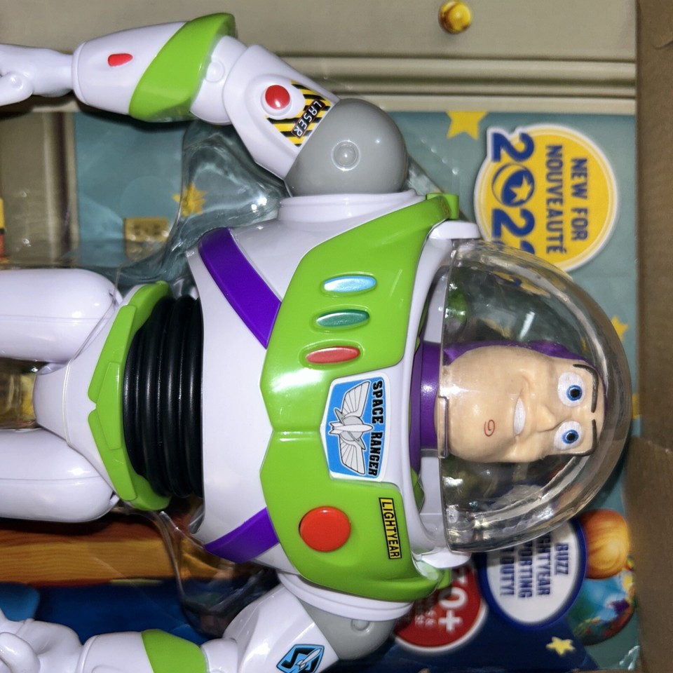 Disney Pixar Toy Story Action-Chop Buzz Lightyear Toy Mattel 30+ Sounds ...