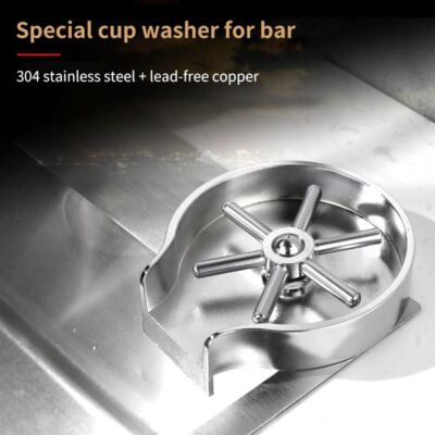 Washing-Flushing Device Pressure Automatic Sink Glass Rinser Cup Washer ...