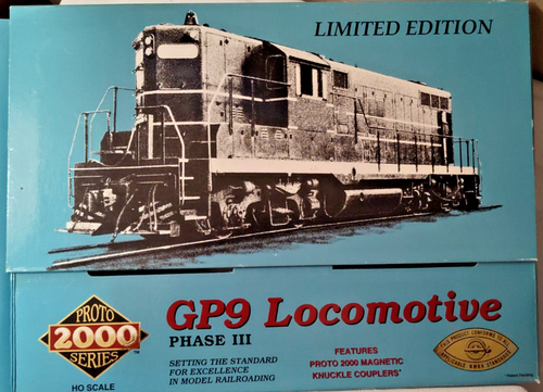 HO scale Proto 2000 Lehigh Valley GP9 Phase lll diesel locomotive no ...