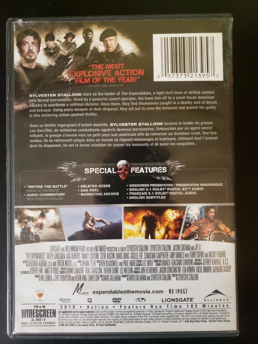 The Expendables 3 2022 Dvd Cover