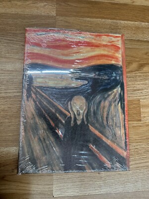 The Scream by Edvard Munch Expressionism Painting Real Canvas Art Print ...