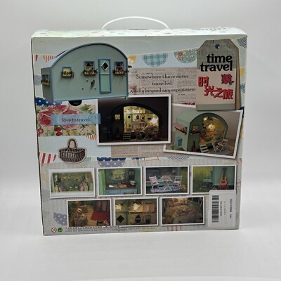 Time Travel Cute Room Model Camping Trailer Miniature Scenes Kit New In ...