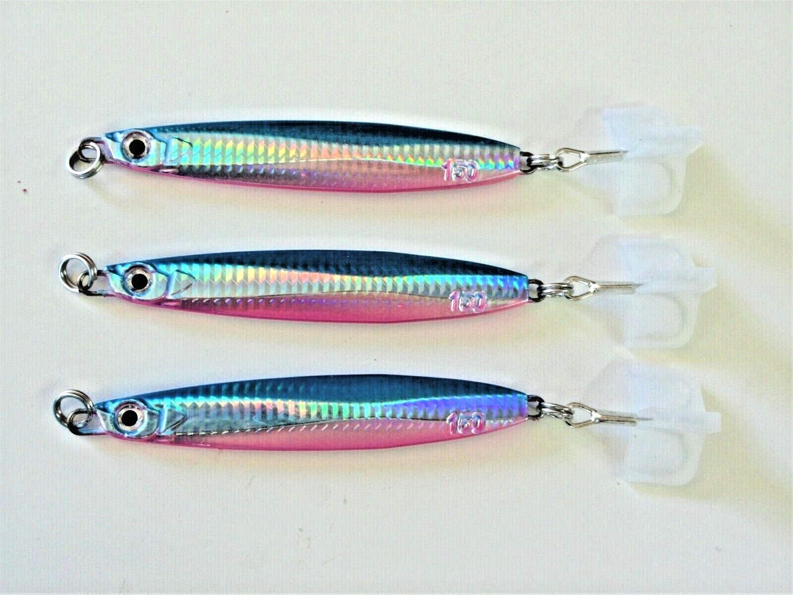 1 to 10pcs Colt Sniper Metal Jigs 150g/5.25oz Blue Pink Vertical Knife ...