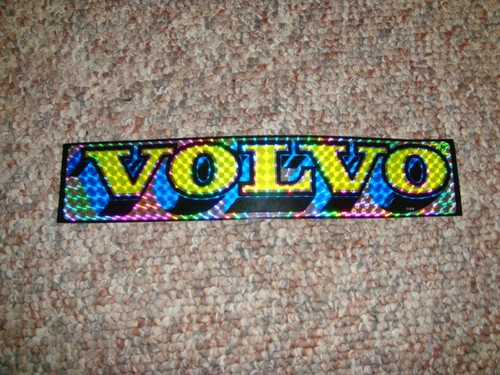 VOLVO DIAMOND CUT STICKER .... 1980's .... XMAS GIFT IDEA | eBay Australia