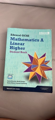 Edexcel GCSE Mathematics A Linear Higher student book | eBay UK