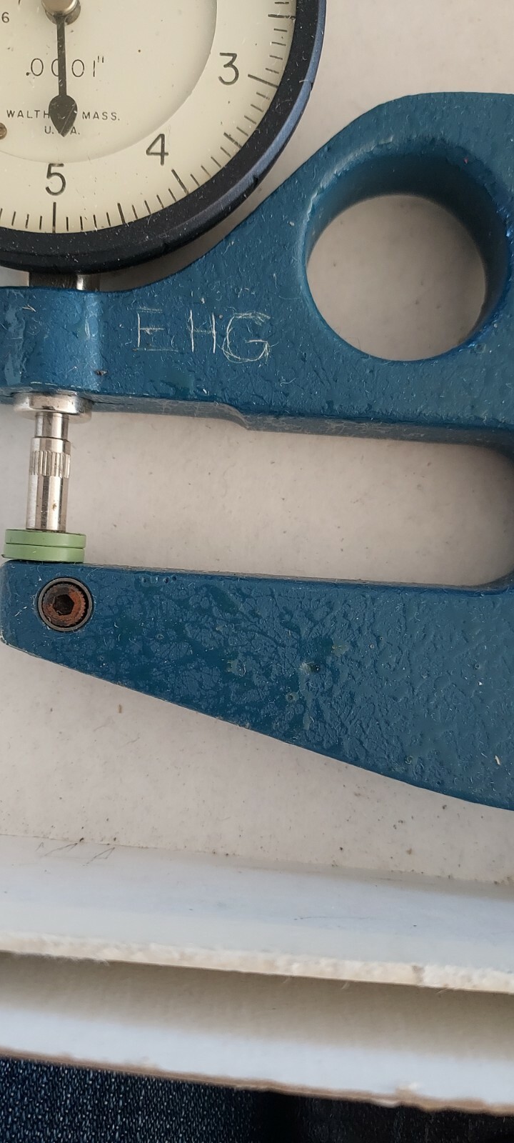 B.C. Ames Thickness Gauge Measure .0001 | eBay