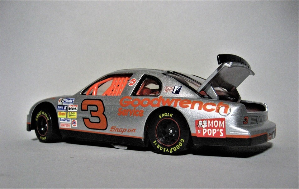 RARE ORIGINAL 1/24 DALE EARNHARDT 1995 SILVER WINSTON SELECT CWC "PARTS ...