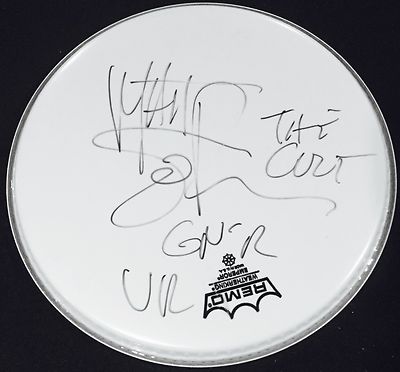 Matt Sorum Signed Autographed Drumhead Guns N Roses The Cult Velvet ...