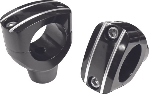 Harddrive Black Handlebar Risers 2in for 1in Bar Sportster 1200 ...