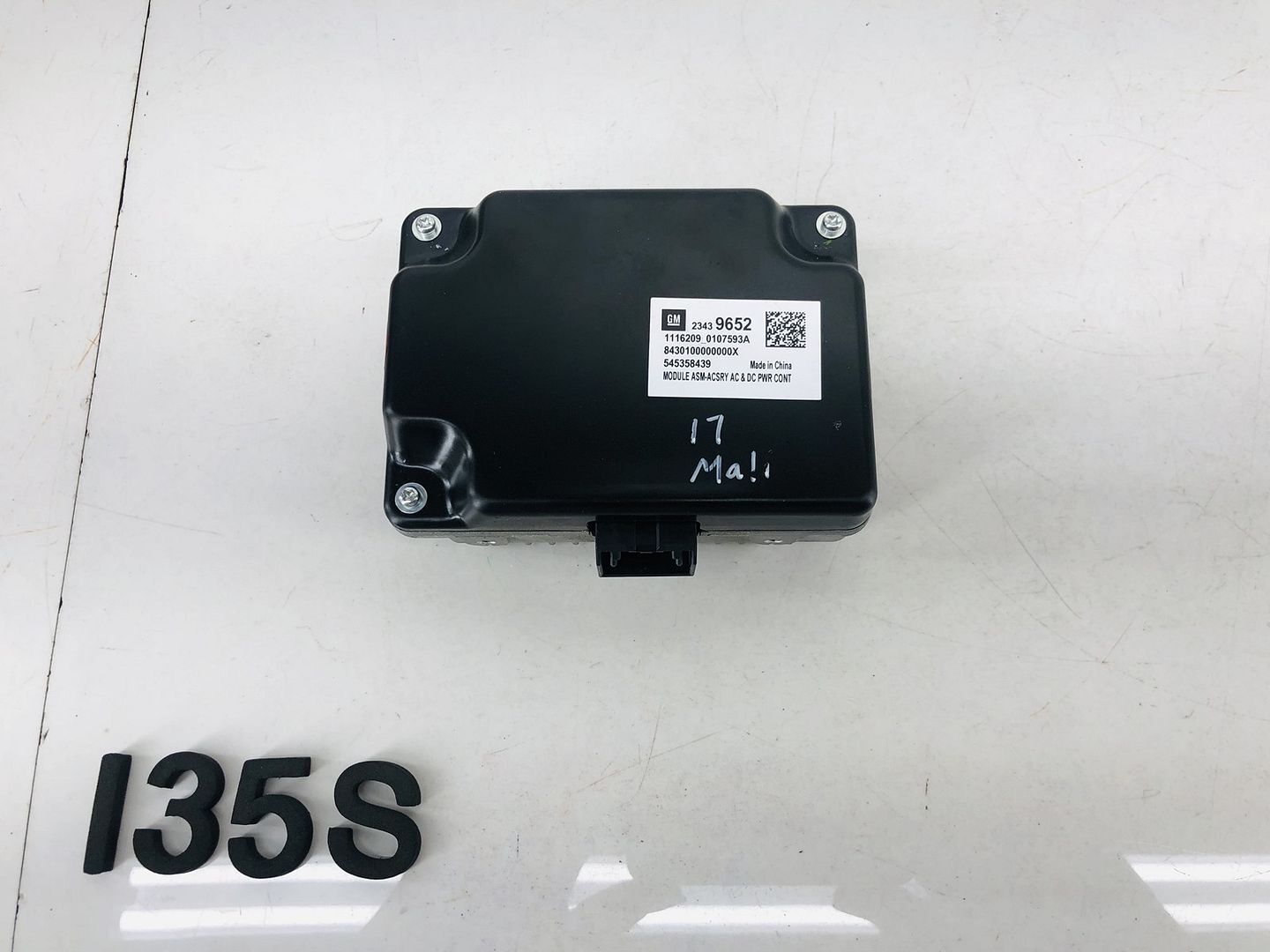 16-23 CHEVROLET MALIBU AC DC POWER INVERTER CONTROL COMPUTER MODULE ...