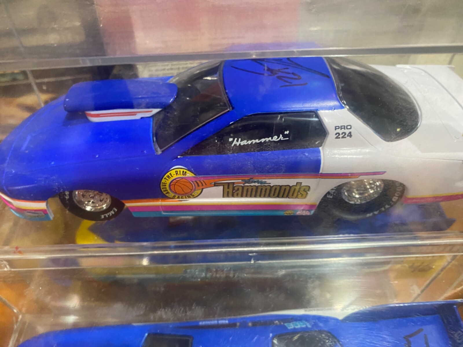 Rare vintage HAMMONDS AUTOGRAPHED FUNNY CAR 1/24 NHRA | eBay