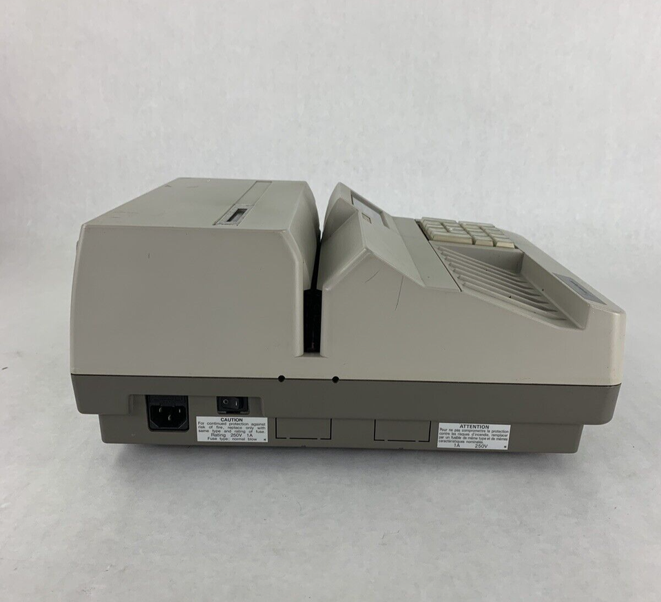 Standard Register TE1916 MICR Check Encoder Tested Need New Ribbon | eBay