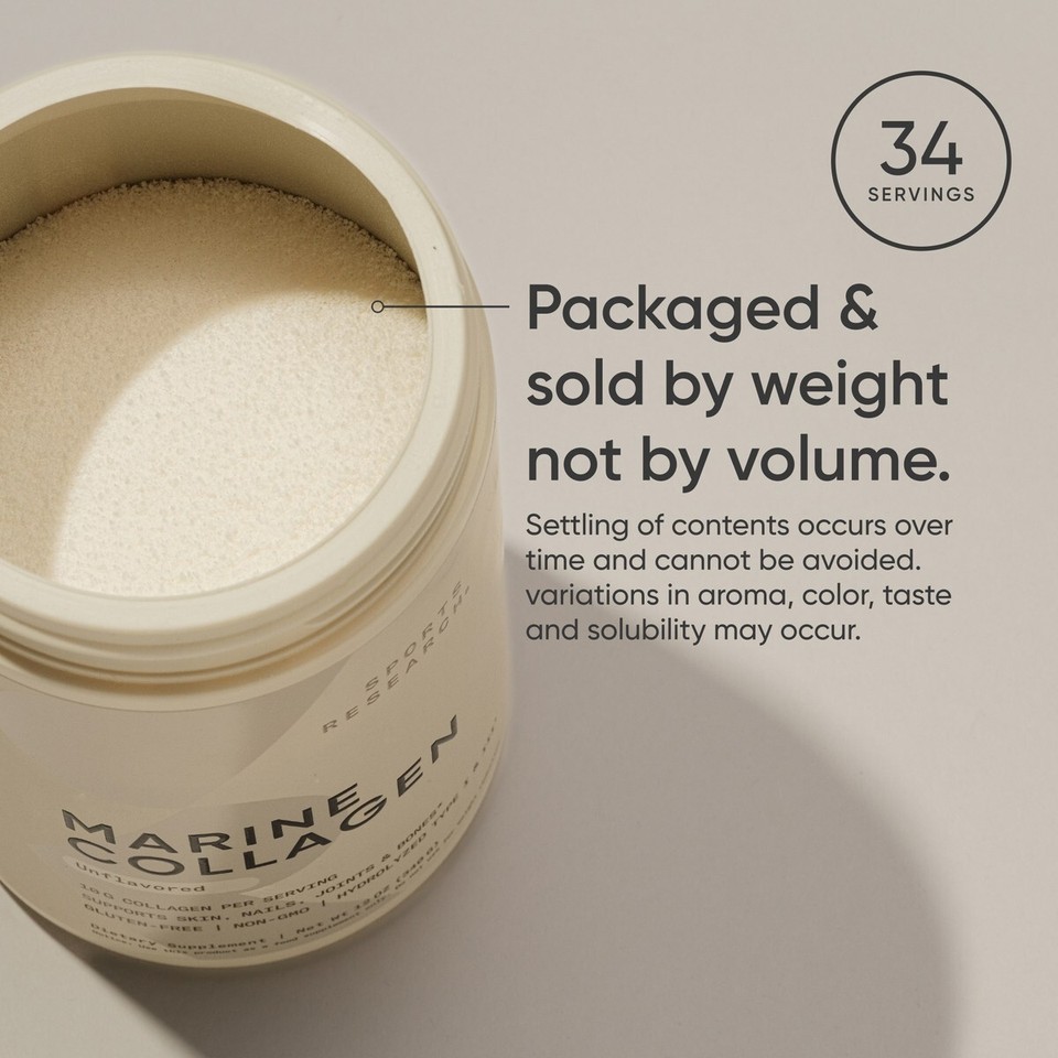 Marine Collagen Peptides Powder - Sourced from Wild-Caught Fish Keto ...