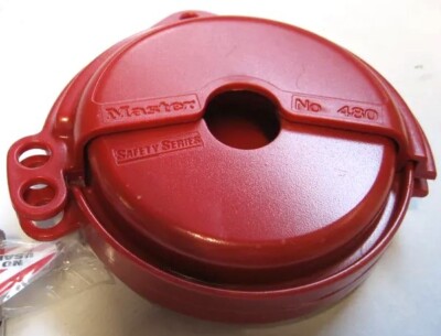 New MASTER LOCK 480 Rotating Gate Valve Lockout Fits 1" to 2-1/2" Sizes ...