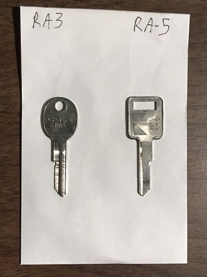 Very Rare Keys Fit AMC 1985 1986 1987 1988 1989 RA3 & RA-5 | eBay