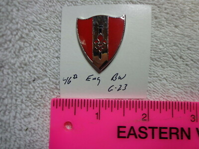 46th Engineer Battalion G-23 Unit Crest, DI, DUI (DRAW#L10) | eBay
