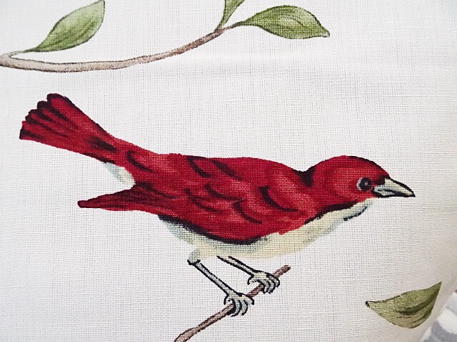 DESIGNER TREND VERN YIP EXOTIC GARDEN MULTI BIRD UPHOLSTERY FABRIC BTY ...