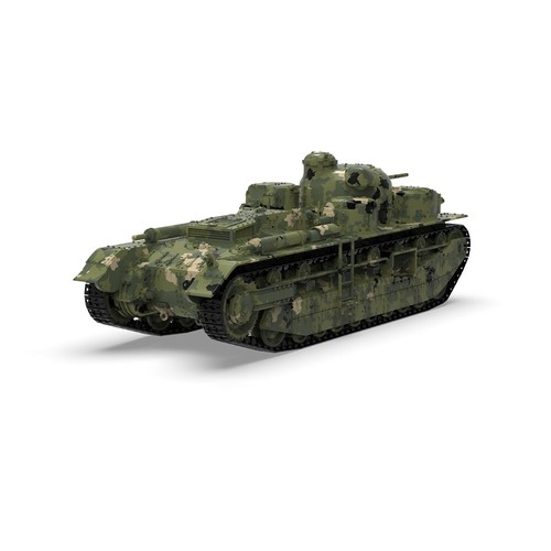 SSMODEL V1.7 1/72 Military Model Kit British A1E1 Independent Heavy ...