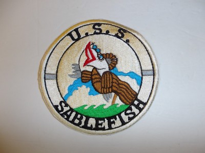 b3300 WW 2 US Navy Submarine Patch USS Sablefish SS 303 Sub PB13 | eBay