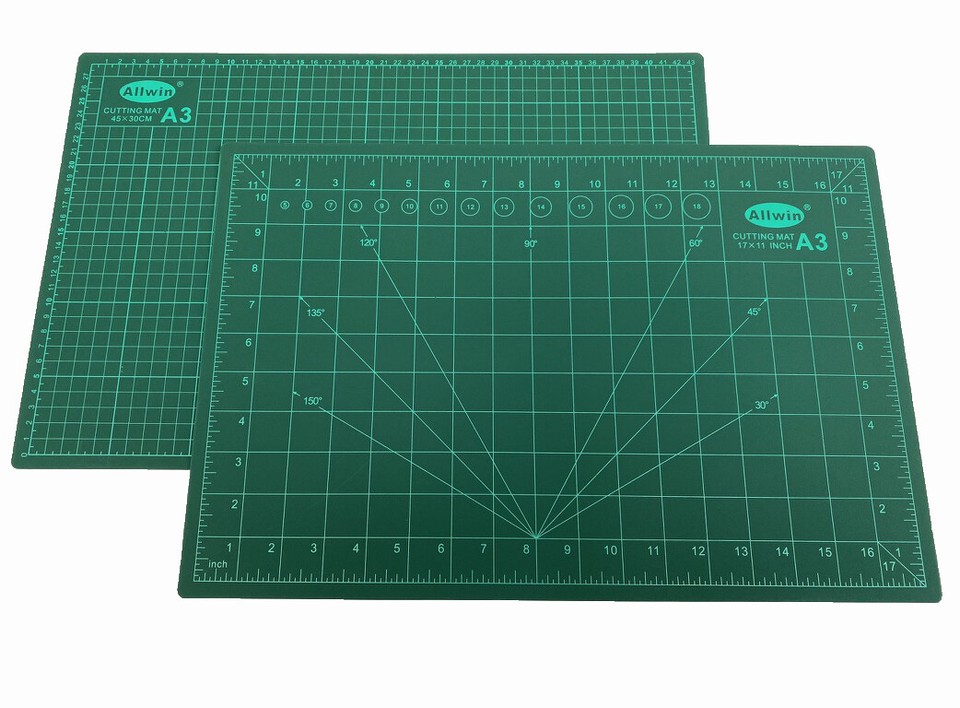 Scrapbooking Cutting Mats Non-Slip Self-Healing Cutting Mat With Grid ...