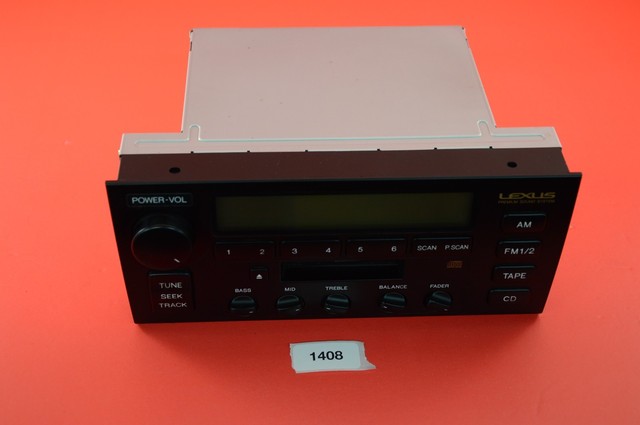 1995-1997 Lexus Ls400 Pioneer Radio Stereo Audio 2 DIN 86120-50362 OEM ...