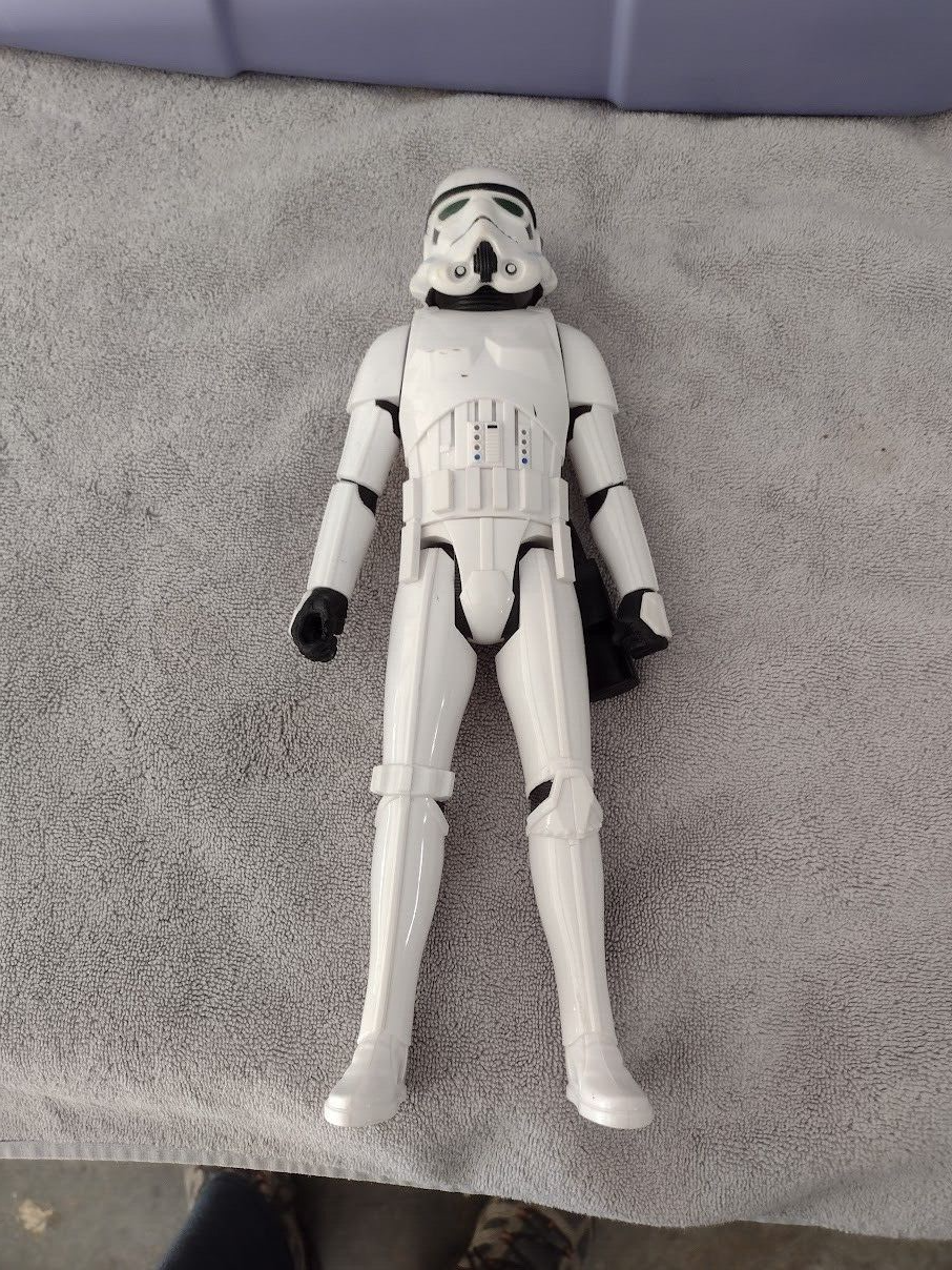 Imperial Stormtrooper 12 Inch Action Figure Hasbro Star Wars Electronic ...