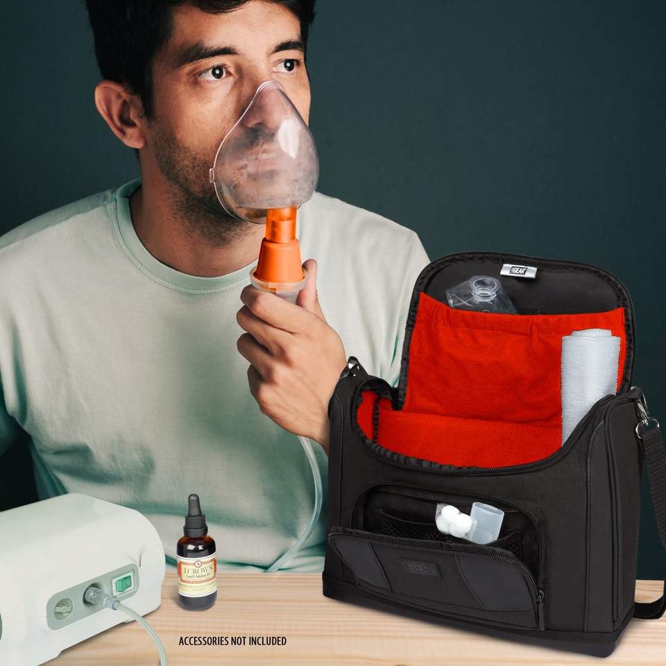 USA GEAR Travel Shoulder Bag Compatible with Asthma Machines (Bag Only ...
