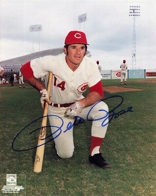 Pete Rose Cincinnati Reds Signed Autographed 8 x 10 Photo reprint | eBay