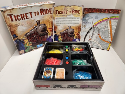 Ticket To Ride board game Days of Wonder by Alan R. Moon Board Game | eBay