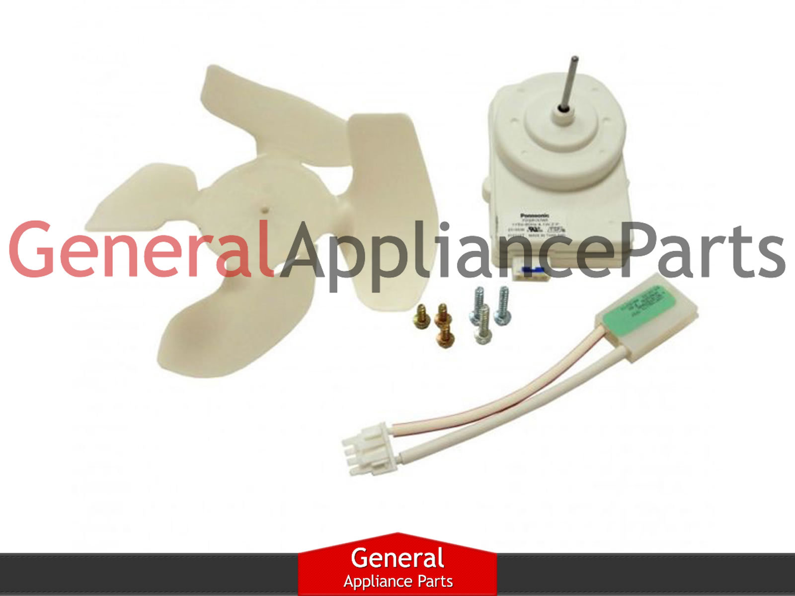 OEM KitchenAid Jenn-Air Refrigerator Condenser Fan Motor W10130108 ...
