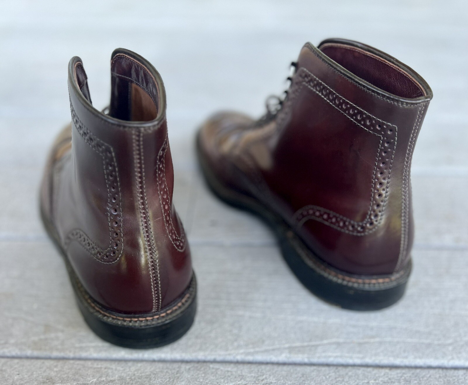 Alden Wingtip Shell Cordovan Boots Barrie Last 4461H … - Gem