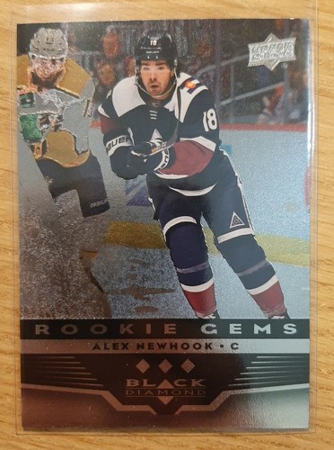 2021-22 UPPER DECK 05-06 BLACK DIAMOND ALEX NEWHOOK ROOKIE GEMS #39 ...