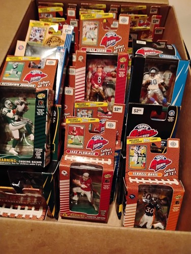 1999 TOPPS NFL ACTION FLATS FIGURES WITH FOOTBALL CARD You Pick!! | eBay
