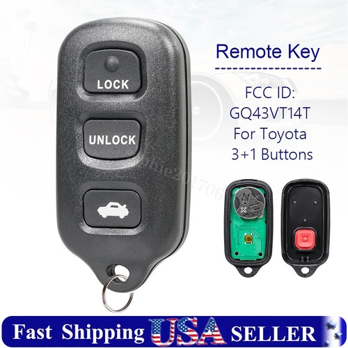 Replacement For 2002 2003 2004 2005 2006 Toyota Camry Remote Key Fob ...